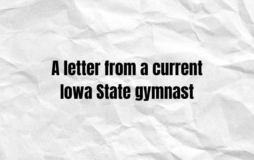 “Pollard and Brown have failed us”: A current Iowa State gymnast speaks ...